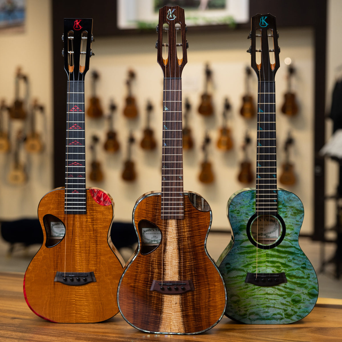 Custom Shop - Current and Past – Kanileʻa ʻUkulele & Guitar